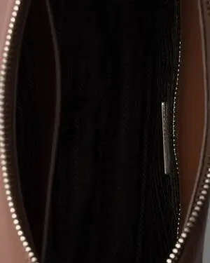 Prada Leather Shoulder Bag - Palisander