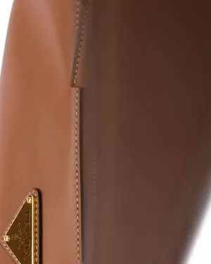 Prada Arqué Small Leather Shoulder Bag