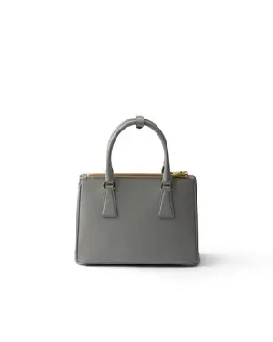 Prada Galleria Small Saffiano Leather Bag - Cloudy Gray