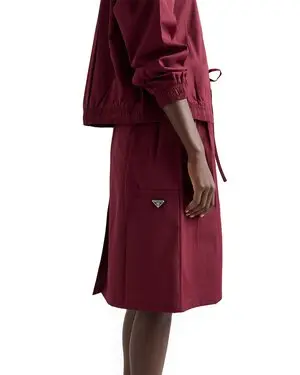 Prada Poplin Skirt