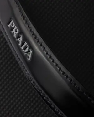 Prada Brushed Leather Flip-flops