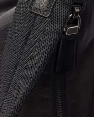 Prada Leather Shoulder Bag - Black