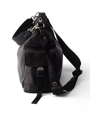 Prada Leather Shoulder Bag - Black