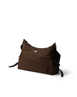 Prada Re-nylon And Leather Bag - Sienna