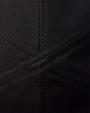 Prada Cotton Baseball Cap - Black