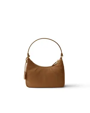 Prada Re-edition 2005 Re-nylon And Saffiano Mini Bag - Brandy