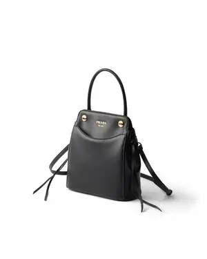 Prada Leather Handbag - Black
