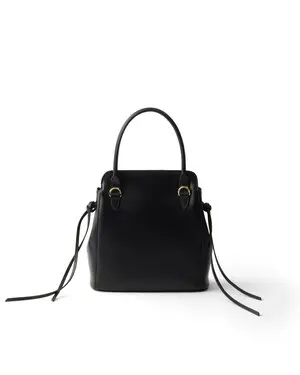 Prada Leather Handbag - Black