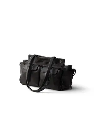 Prada Medium Leather Tote Bag