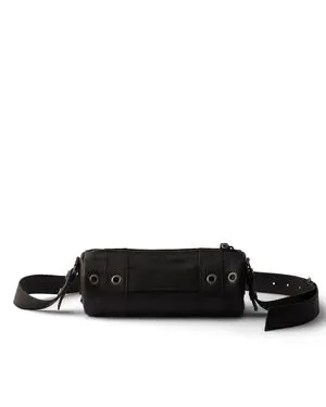 Prada Leather Shoulder Bag - Black