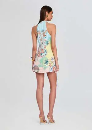 Hemant & Nandita Yuti Halter Mini Dress