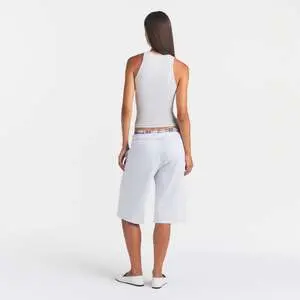 SKIMS Cotton Fleece Long Short