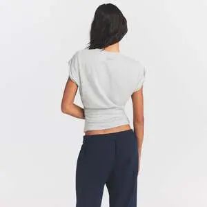 SKIMS Ruched Jersey T-shirt