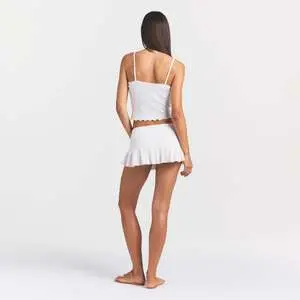 SKIMS Cami Top In Heavy Pointelle - Marble