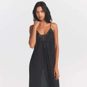 SKIMS Voile Sleep Long Dress