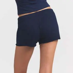 SKIMS Drapey French Terry Shorts - Navy