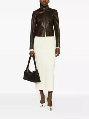 Wardrobe.NYC High-waisted Pencil Midi Skirt