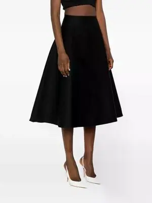 David Koma A-line Midi Skirt