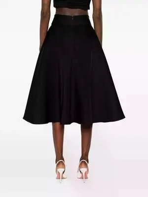 David Koma A-line Midi Skirt