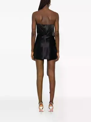 David Koma Floral-print Knot-detail Dress
