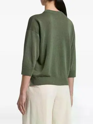Peserico Bead-embellished Pocket Sweater