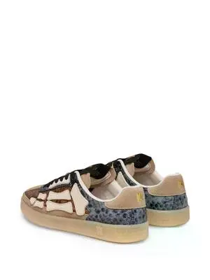 Amiri Snake-embossed Sneakers - Neutrals