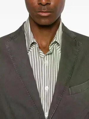 Boglioli K-jacket Single-breasted Patch-pocket Blazer - Grey