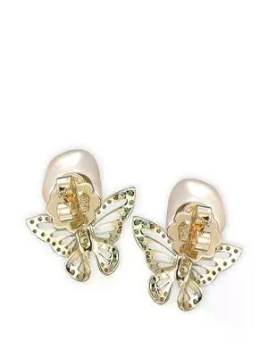ANABELA CHAN Butterfly Multi-stone Earrings