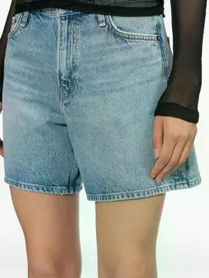 Rag & Bone Kaia Denim Shorts - Blue