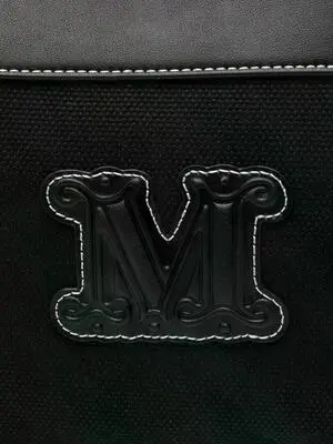 Max Mara Appliqué Wristlet - Black