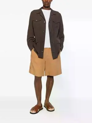 AMARANTO Elasticated-waistband Shorts