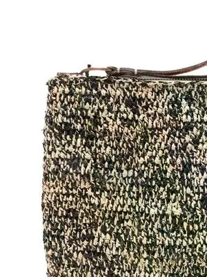 IBELIV Woven Clutch With Wrist Strap