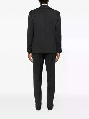 LARDINI Lapel-pin Suit - Grey
