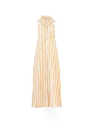 Rosie Assoulin Take It Or Sleeveless Dress - Neutrals