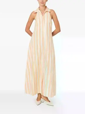 Rosie Assoulin Take It Or Sleeveless Dress - Neutrals