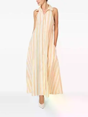 Rosie Assoulin Take It Or Sleeveless Dress - Neutrals