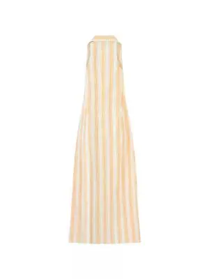 Rosie Assoulin Take It Or Sleeveless Dress - Neutrals