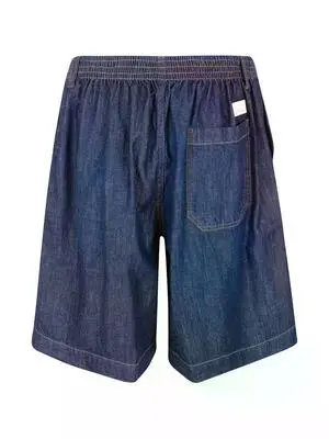 NINE:INTHE:MORNING Elasticated-waistband Denim Shorts