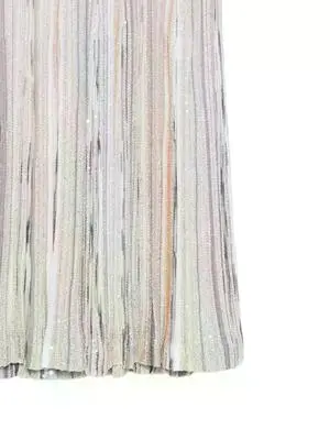 Missoni Striped High-neck Mini Dress