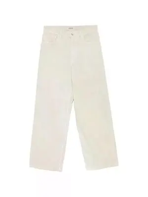 Auralee Corduroy Trousers - Neutrals