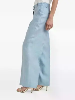 Max Mara Linen Tailored Trousers