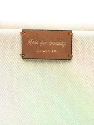 CROMIA Solana Coral-motif Canvas Tote Bag