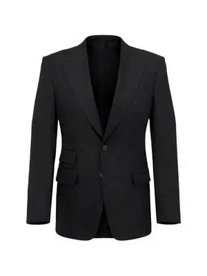 TOM FORD Notched Lapels Two-button Blazer - Black