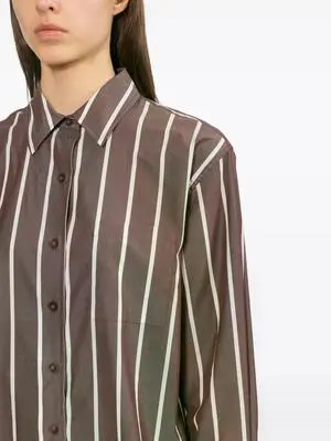 Rag & Bone Striped Shirt - Brown