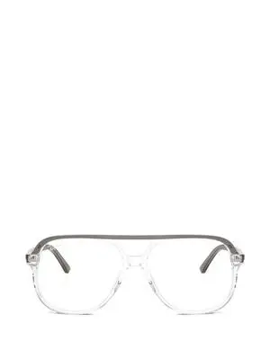 Ray-ban Pilot-frame Glasses - Grey