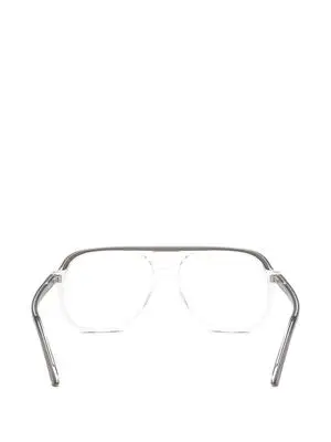 Ray-ban Pilot-frame Glasses - Grey