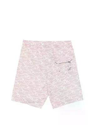Paul & Shark Shark-print Swim Shorts