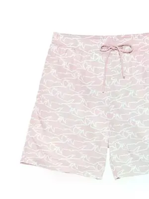 Paul & Shark Shark-print Swim Shorts