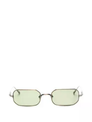 Matsuda Rectangle-frame Sunglasses - Gold
