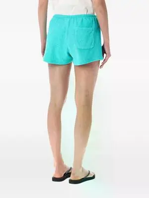 American Vintage Boby Park Towelling Shorts - Blue